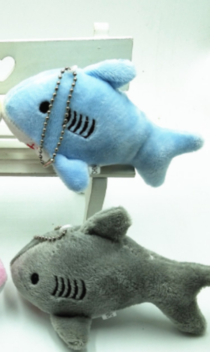 Mini Shark Plush Keychain – Shop BlueWaters